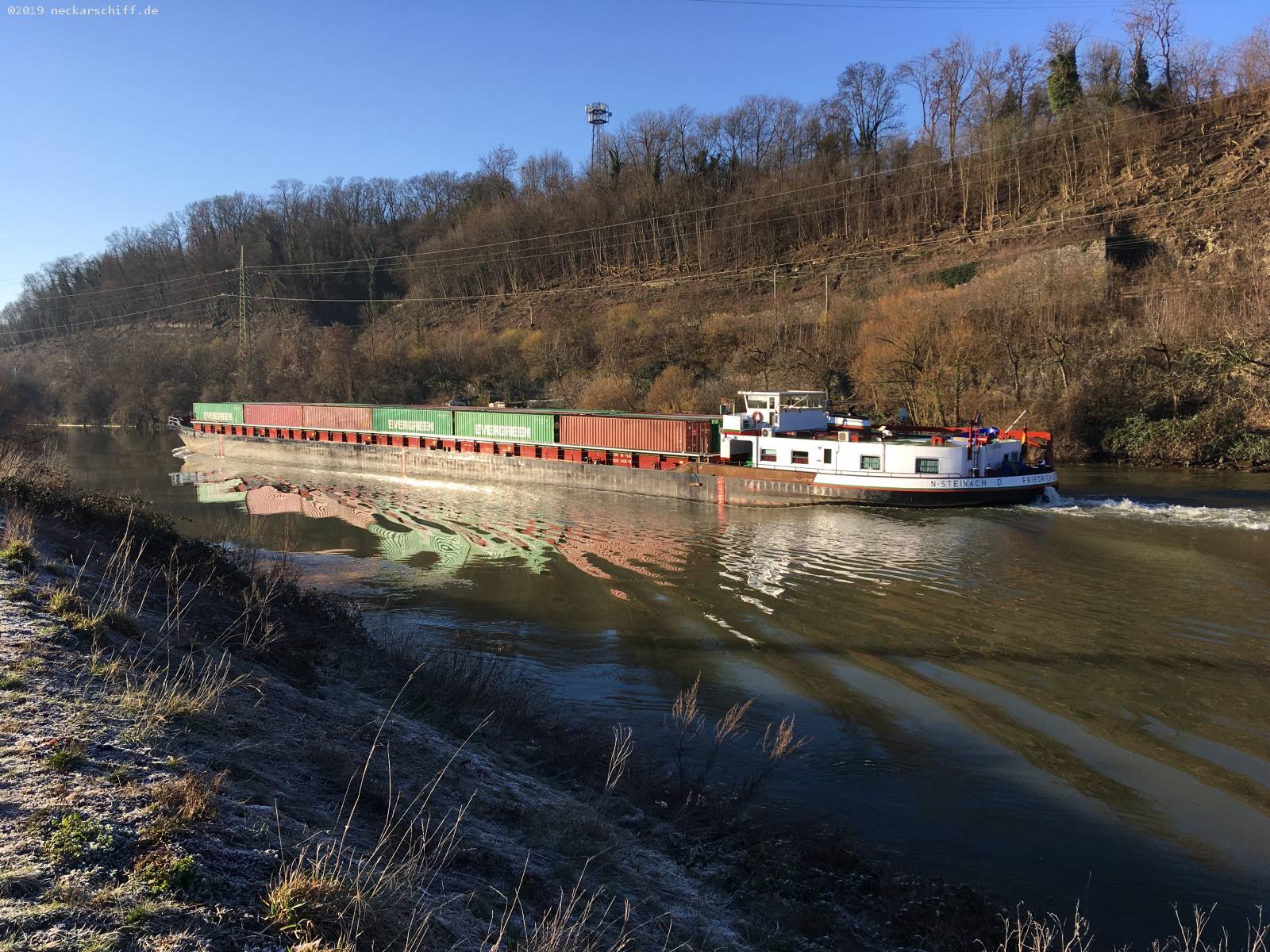 MS Friedrich Götz, Bj. 1979 auf der Werft Boost in Trier