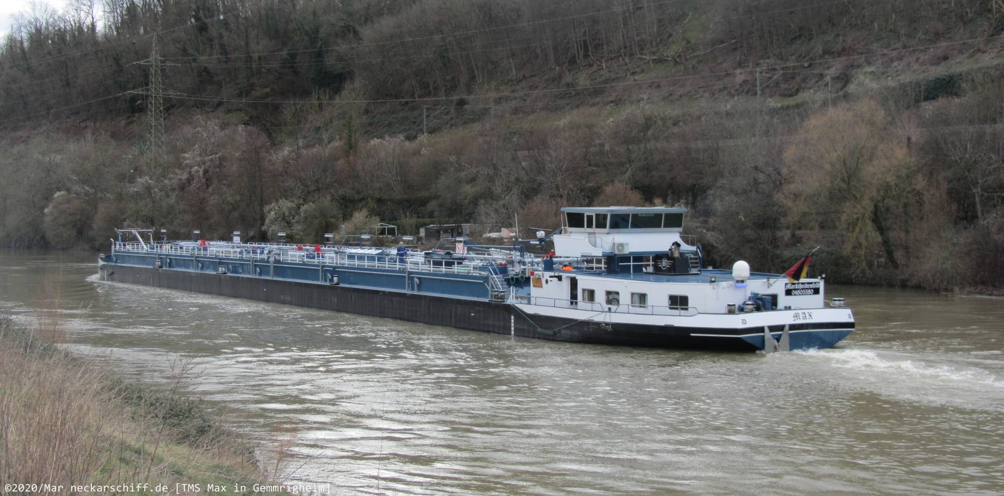 TMS Max, Bj. 1992, Umbau zum Doppelhüllentanker 2012